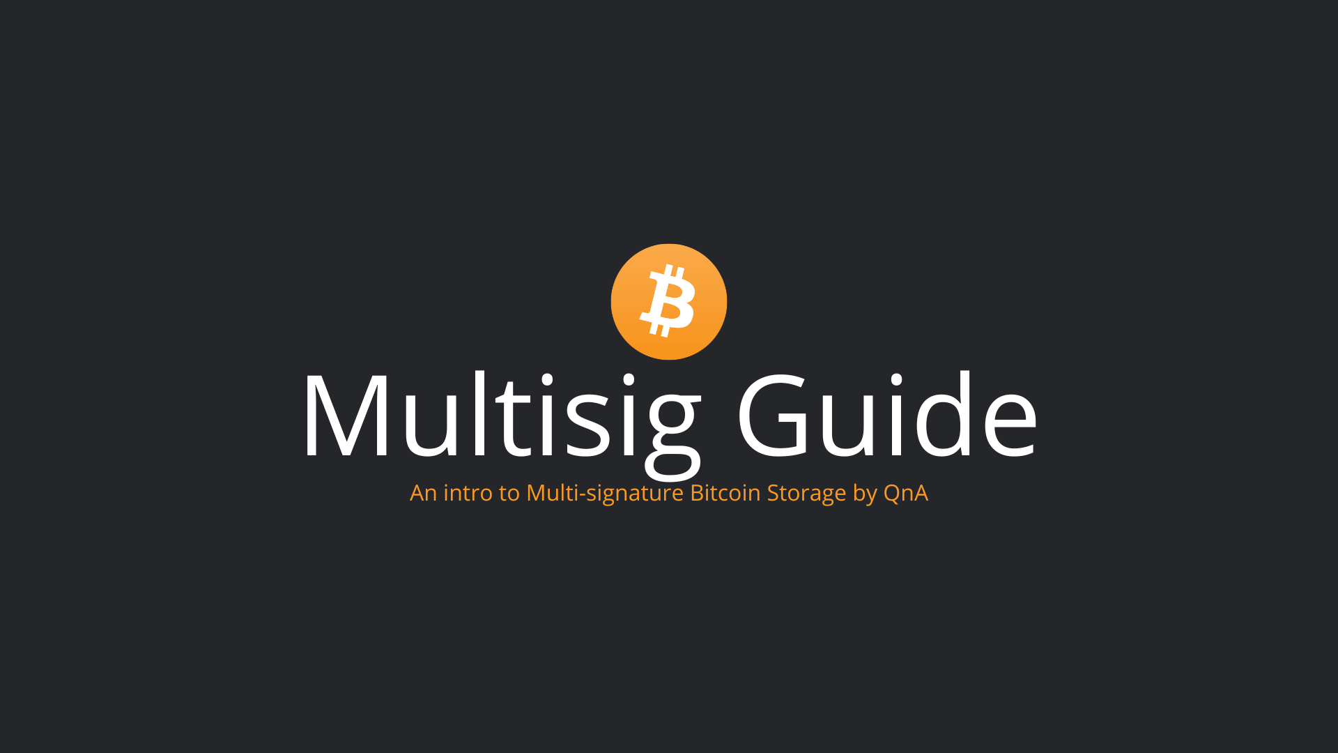 Multisig.Guide